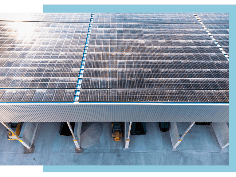 Solar Panels for Commercial Garages | SESC Solar Service